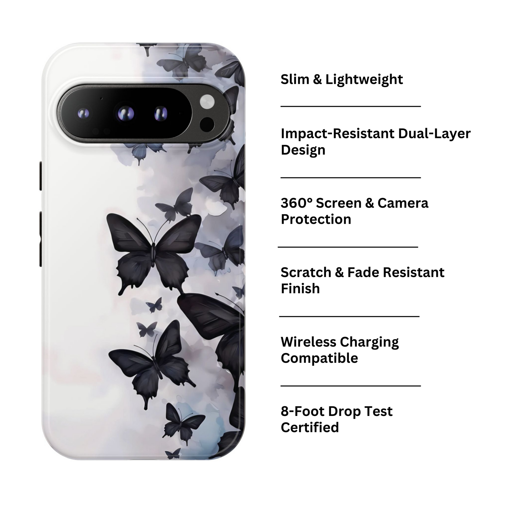 Boundless | Butterfly Pixel Case – Creative Case Place